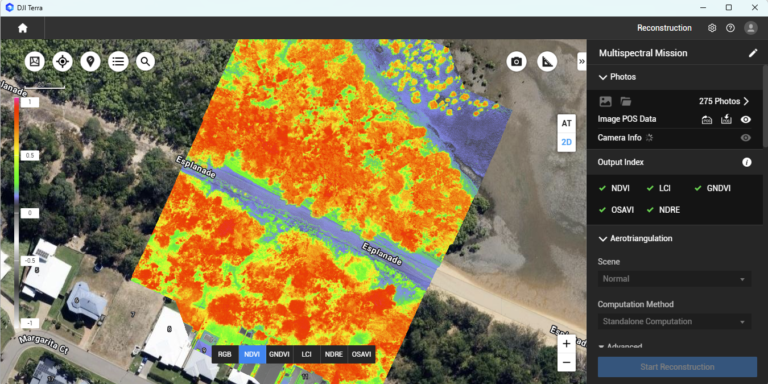 Multispectral drone mapping made easy